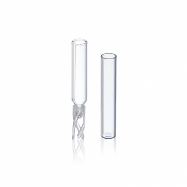 Wheaton® ABC VIALS 12 x 32, Limited Volume Inserts, Glass Insert With ...