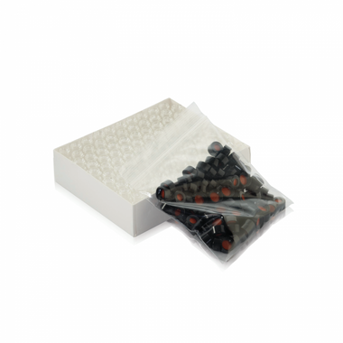 Wheaton® ABC VIALS Convenience Pack, Clear, White PTFE / Red Silicone ...