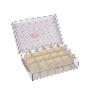 Wheaton® M-T VIAL FILE® Holds 24 - 20mL Vials