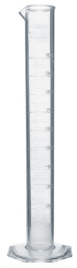 Measuring Cylinder, 100 ml, Class B, Octagonal Base, TPX Plastic ...