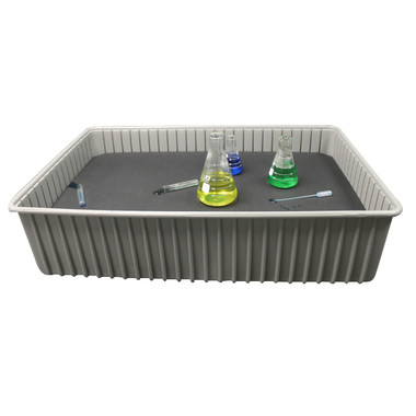 Bench Top Lab Tray with Spill Containment, 32" x 21" x 8"