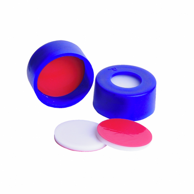 Wheaton® MicroLiter® 11 mm Snap Cap With Septa, PTFE/Silicone, Dark ...
