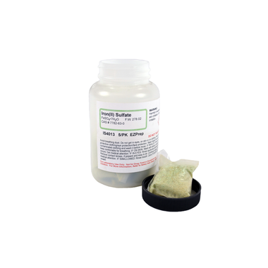 Student Activity Kit, EZ-Prep, Iron Sulfate 5 Pack Makes 5 x 50ml 1.0m Solu