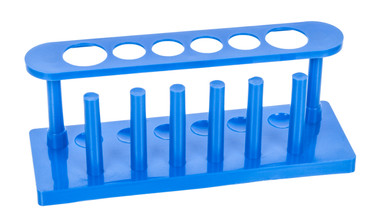 Test Tube Stand, Polypropylene, 16mm & 25mm diameter Holes For 6 Tubes