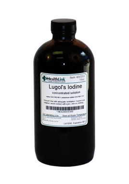 Stains and Reagents, Lugol's Iodine, Concentrate, 16 oz