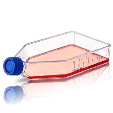 Nalgene® 156505 Nunclon Straight Neck Cell Culture Treated Flasks with ...