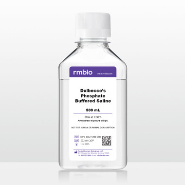 Dulbecco's Phosphate-Buffered Saline (D-PBS) 1X, 500 mL