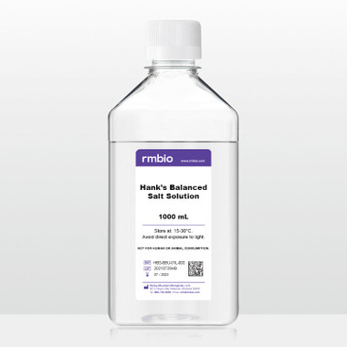Hank's Balanced Salt Solution, without Phenol Red, USP, 1L