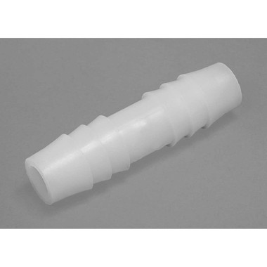 Straight Tubing Connectors for 3/8 in. Tubing, Polypropylene, pack/12