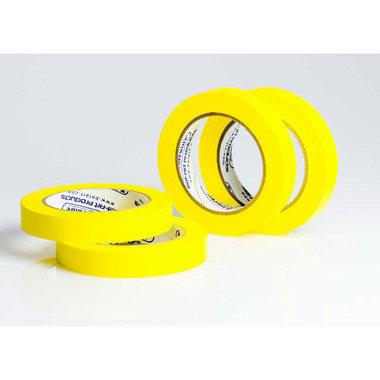 Write-On Yellow Label Tape, 40 yard Length, 3/4 in. Width, 3 in. Core ...