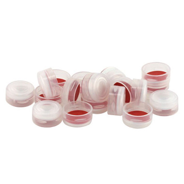 Cap, Chem Snap, 11mm, Natural, Pre-Cut Septa, PTFE/Silicone, pack/100