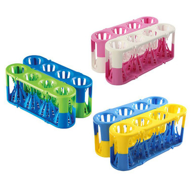 Adaptable Multi-Tube Rack, Pink/White, Adapt-A-Rack®, pack/2