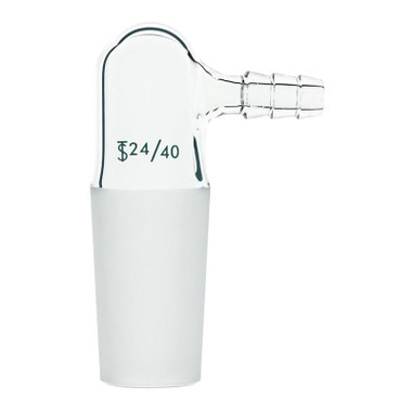 Inlet Adapter, 24/40 Inner Joint, 90°, each