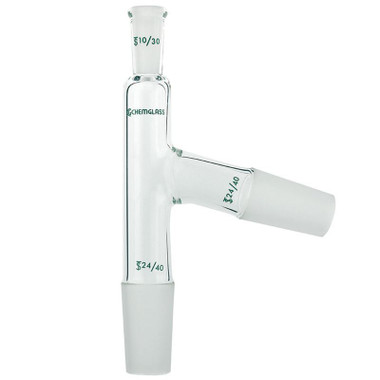 Distillation Adapter, 75°, 24/40 Inner Joints, 10/30 Thermometer Joint ...