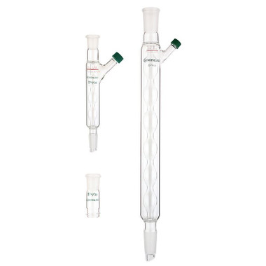 Condenser, Allihn, 420mm OAH, Static Waterless, 24/40 Joint, 300mm ...