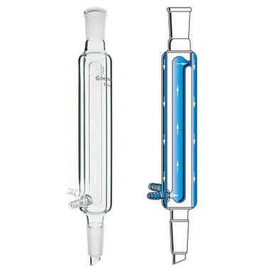 Condenser, Reflux, Double Cooling, 320 x 45mm, 24/40 Joint, each