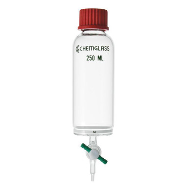 50mL Peptide Synthesis Vessel, Solid Phase, Luer, Medium Frit, GL 25 ...
