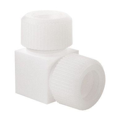 1" PTFE Compression Fitting, 90°, each