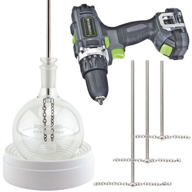 Tool Kit, Rotary Scraper, 3-Piece, Tools for 100, 250 and 500mL RBFs, each