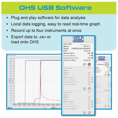 OHS USB Software, Data Logging, PC, each