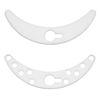 Stirrer Blade, PTFE, Banana Shape, Perforated, 10mm, for 20000mL Flasks ...
