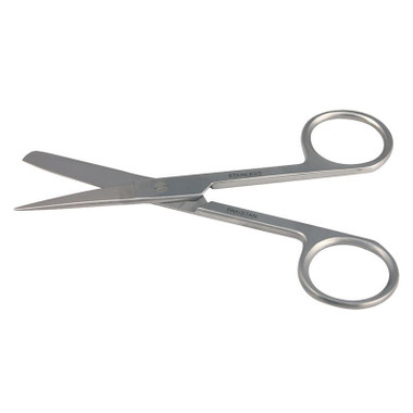 Dissecting Scissors, Straight, Sharp/Blunt Tip, 4.5" OAL, 30mm Cutting ...