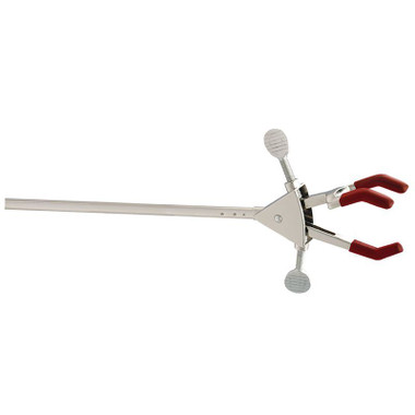 Clamp, Three Prong Extension, Large, Dual Adjust, 1/2" OD x 12" Arm, each