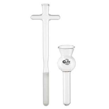 Tissue Grinder, 15mL, Tenbroeck, 15mm Dia Pestle, 80mm Chamber Length ...