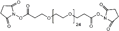 High Purity PEG Reagent, NHS-PEG24-NHS, 95% Min Purity, 250 mg