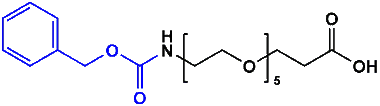 High Purity PEG Reagent, CBZ-NH-PEG5-CH2CH2COOH, 97% Min Purity, 1 gram