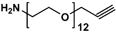 High Purity PEG Reagent, H2N-PEG12-Propyne, 95% Min Purity, 1 gram