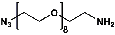 High Purity PEG Reagent, N3-PEG8-CH2CH2NH2, 95% Min Purity, 250 mg