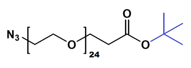 High Purity PEG Reagent, N3-PEG24-CH2CH2COOtBu, 95% Min Purity, 1 gram