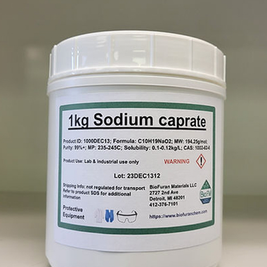 Reagent, Sodium caprate, 1 kg, each