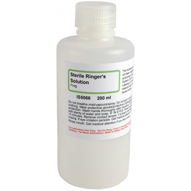 Life Science Education Kit, Ringer's Solution, Frog, 200 mL