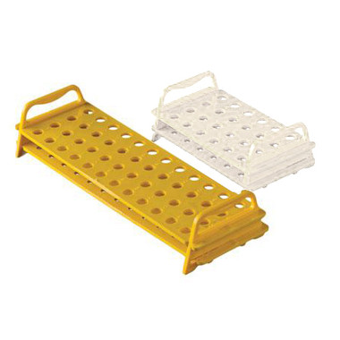 Rack for Micro Tubes, Autoclavable Polycarbonate, 24 Places, pack/8