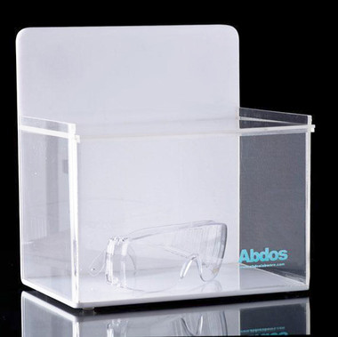 Acrylic Box for Safety Goggles, Large, 23 x 16 x 25"