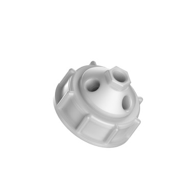 Port Cap Manifold, 61mm, 4-Port, size L (4 x 1/4" NPT)