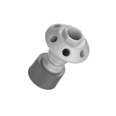 Port Cap Manifold, GL38, 7-Port, size XL (1 x 1/2" NPT, 6 x 1/4" NPT)