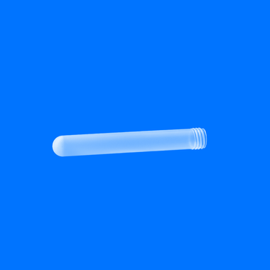 32mL Standard Tube, Rounded Interior, Threaded Top