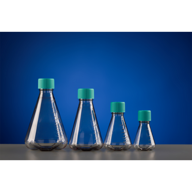 1000mL Polycarbonate Conical Erlenmeyer Flasks, with Baffles, Vent ...