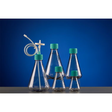 125mL Bi-directional Transfer Cap, Silicone Tube (50cm 1/8" ID 1/4" OD ...