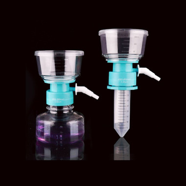 150mL Disposable Vacuum Filtration System, 0.22um, PES, Sterile, GL45 ...