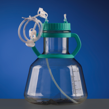 5L High Efficiency Erlenmeyer Flask with Bi-directional Transfer Cap ...