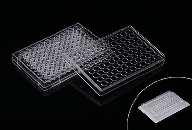 96-Well Cell Culture Plate, V-bottom, TC, sterile 100 per case