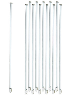 Glass Stirring Rods, 11.8", Spade & Button Ends, 6mm D, Borosilicate 3. ...