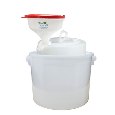 8" ECO Funnel® EF2 System with 5 gal plastic drum, 70mm (FS-70)