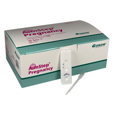 OTC AimStep® Pregnancy Pregnancy/Ovulation Test Kit, 30 Tests - CP Lab ...