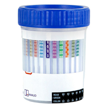 OTC SafeCup III 11 Panel Drug Test, 25 Cups - CP Lab Safety