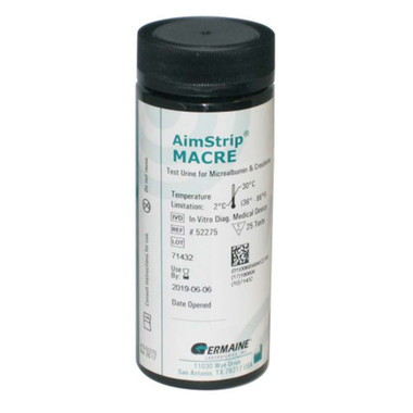 POC AimStrip® MACRE Urinalysis (UA) Test, 25 Tests - Professional Use ...